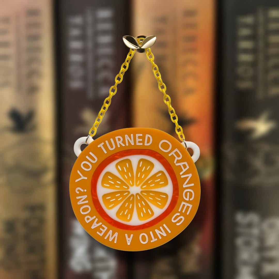 Orange Weapon Wall Hanging-fourth Wing - Etsy