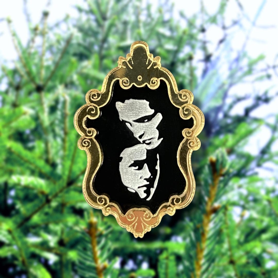 Bella and Edward Framed Pin or Brooch - Twilight Inspired Pin or Brooch ...