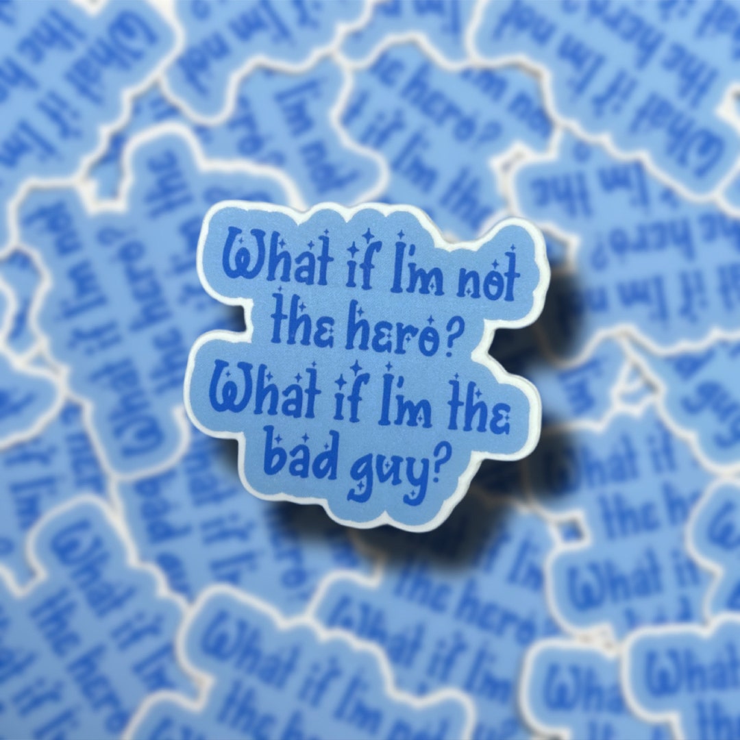 Bad Guy Sticker - Twilight Inspired Sticker - Etsy