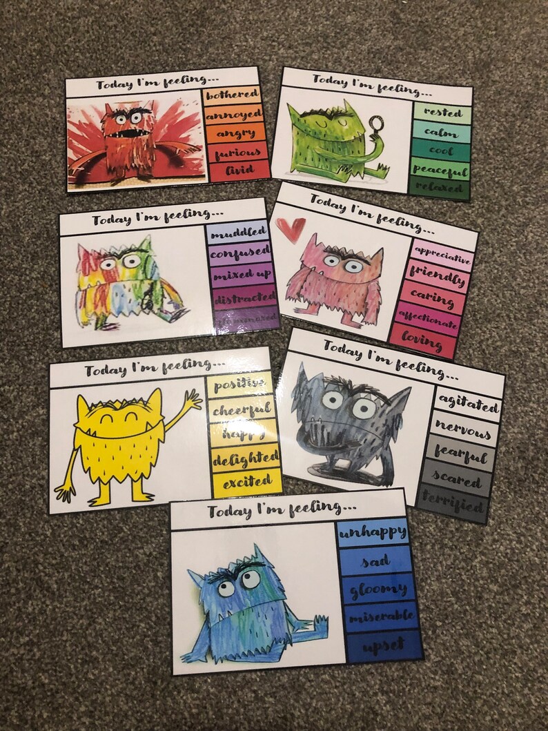 Colour Monster Pack - Etsy