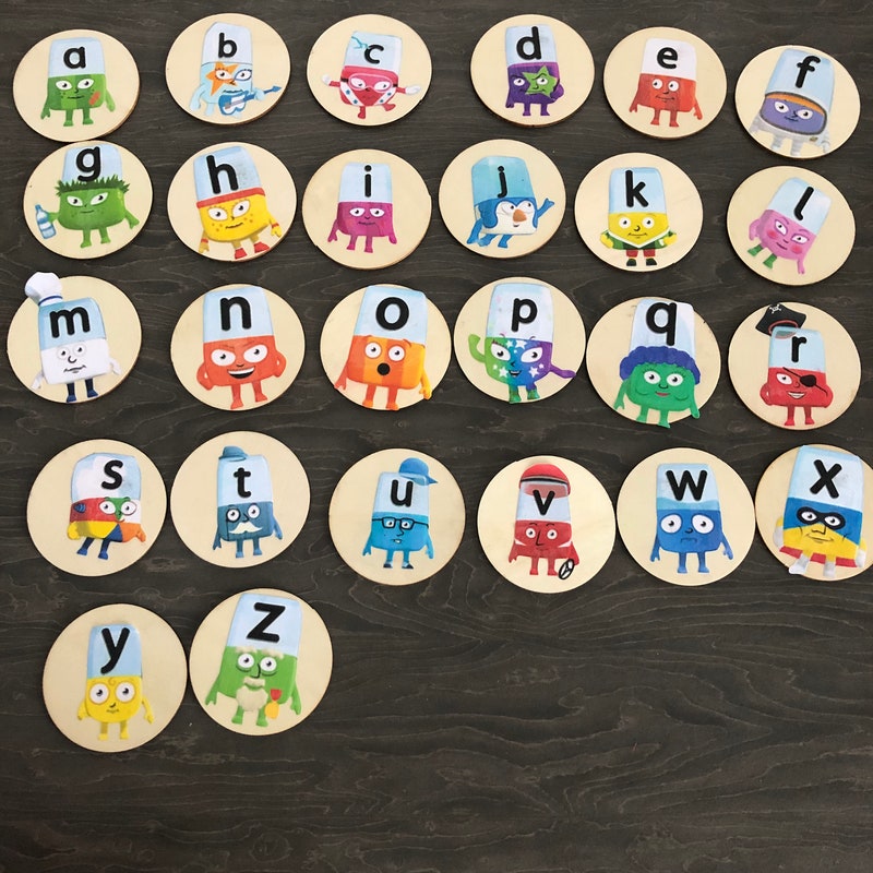 Alphablocks Toys - Etsy