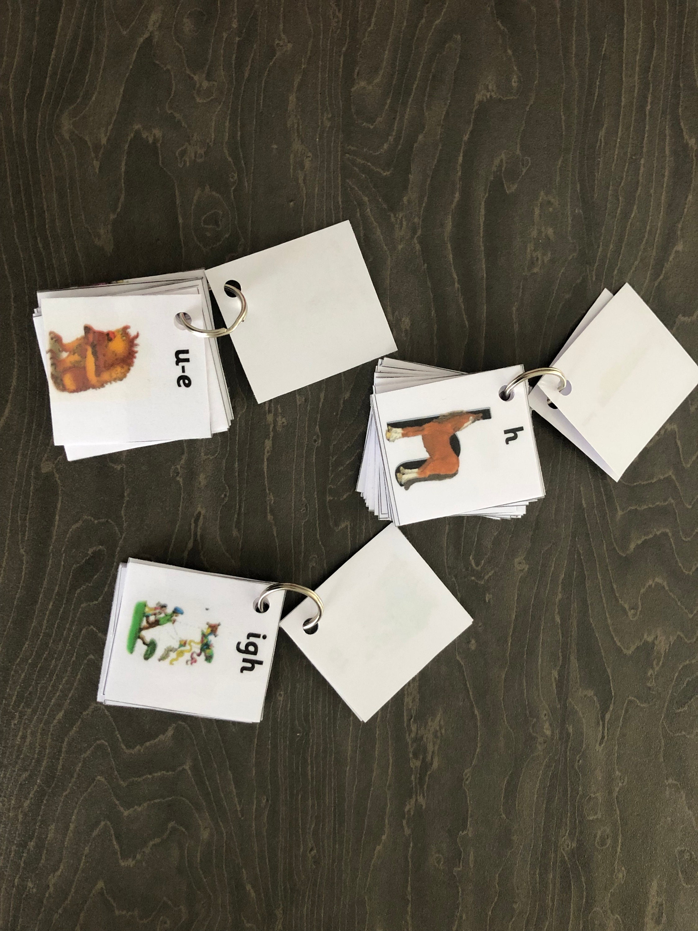 Set 1, 2 and 3 RWI Flashcards Fans - Etsy UK