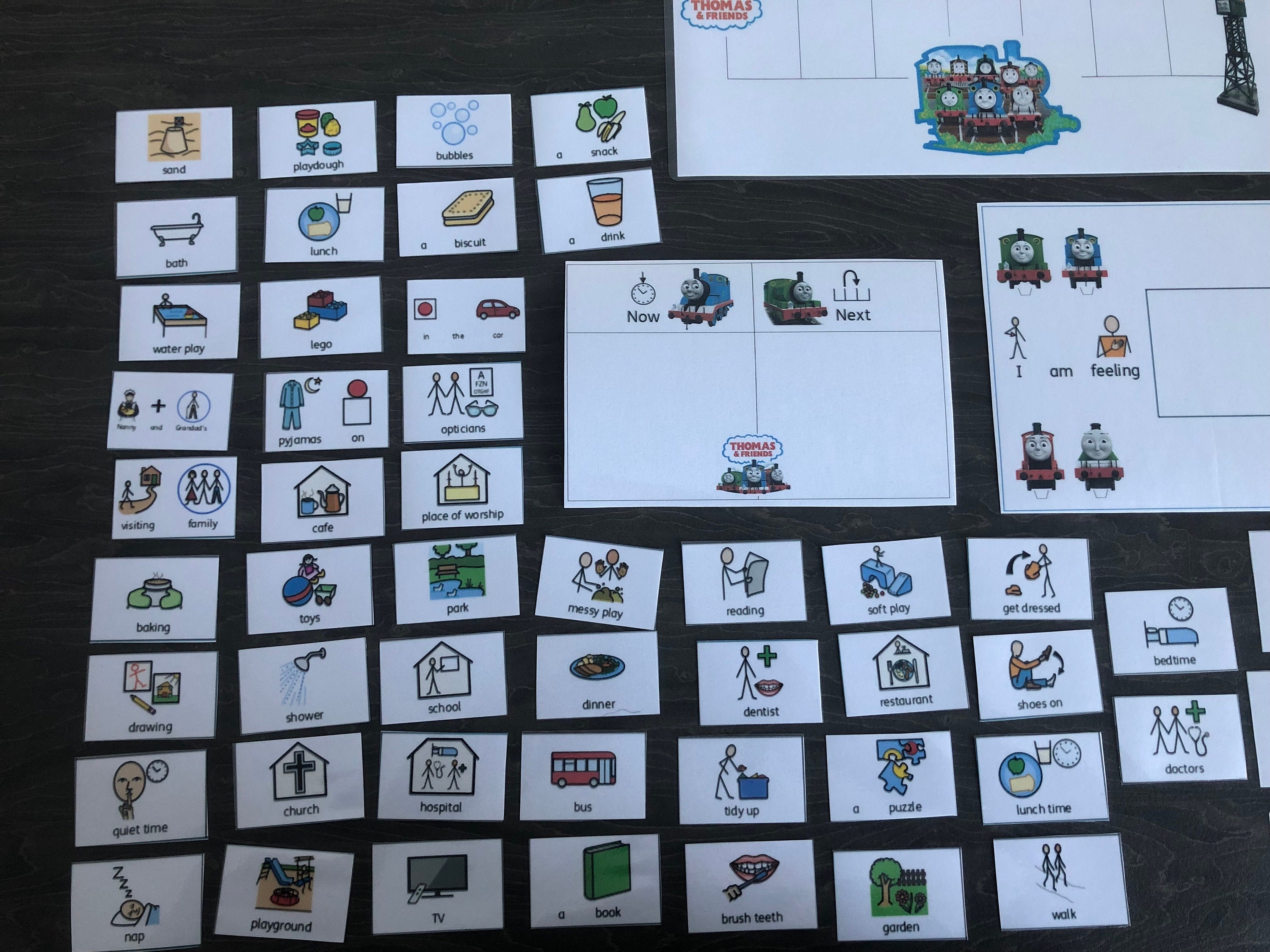 Routine and Feelings Visual Support Pack - Etsy