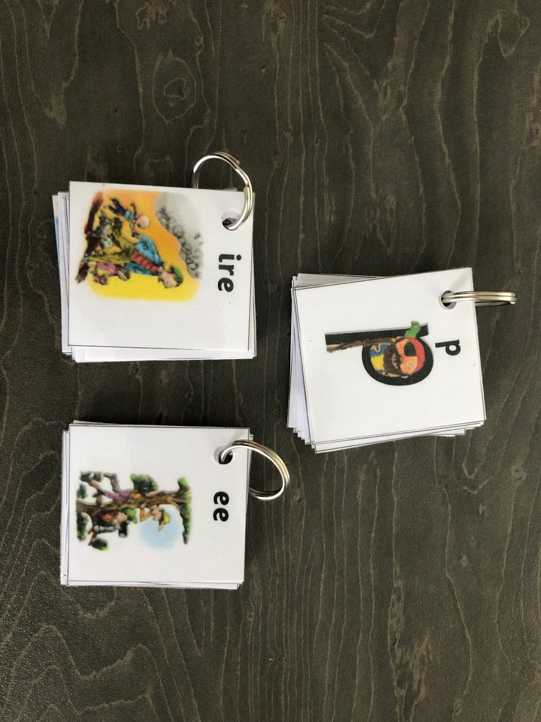 Set 1, 2 and 3 RWI Flashcards Fans - Etsy