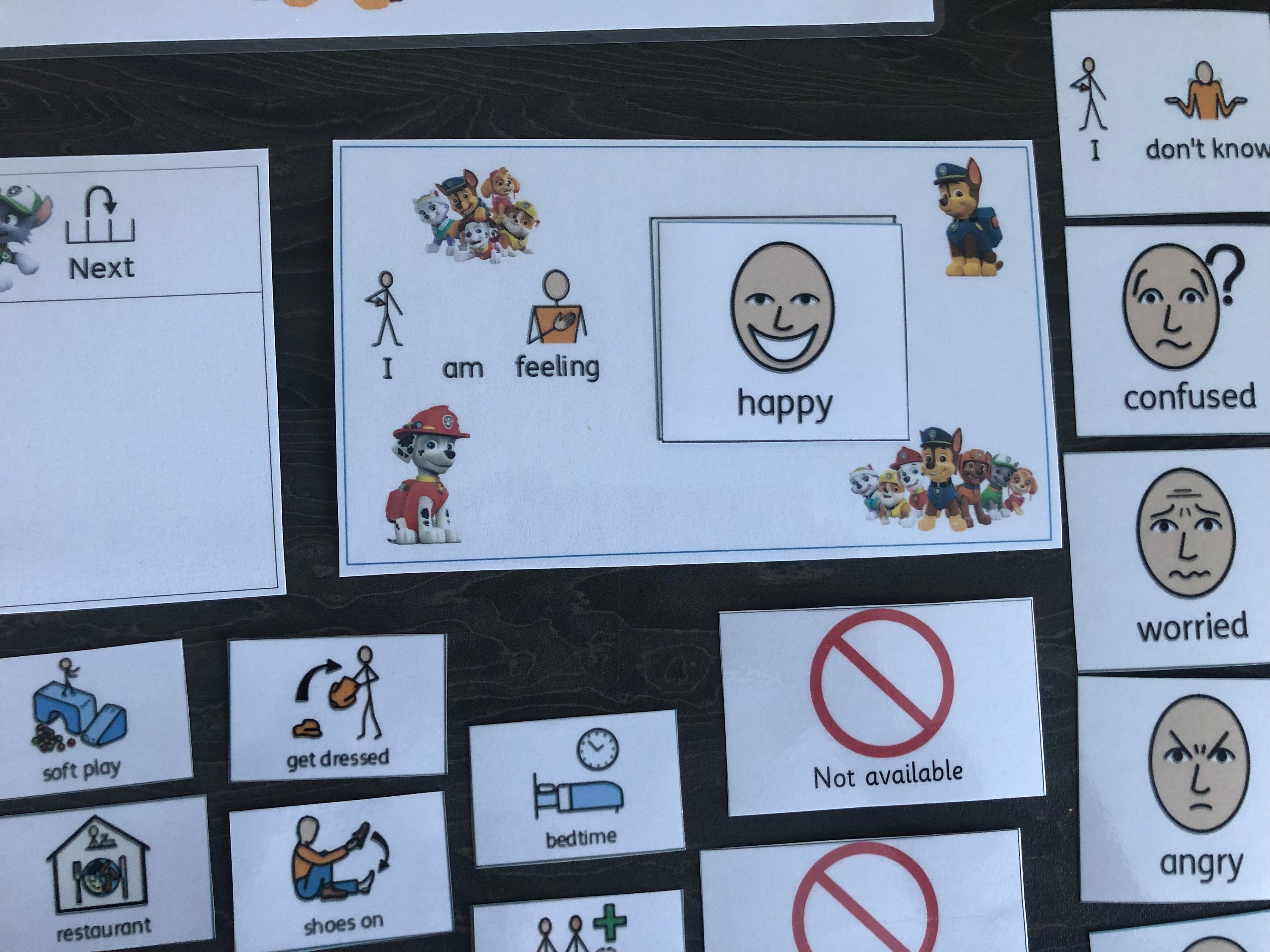 Routine and Feelings Visual Support Pack - Etsy