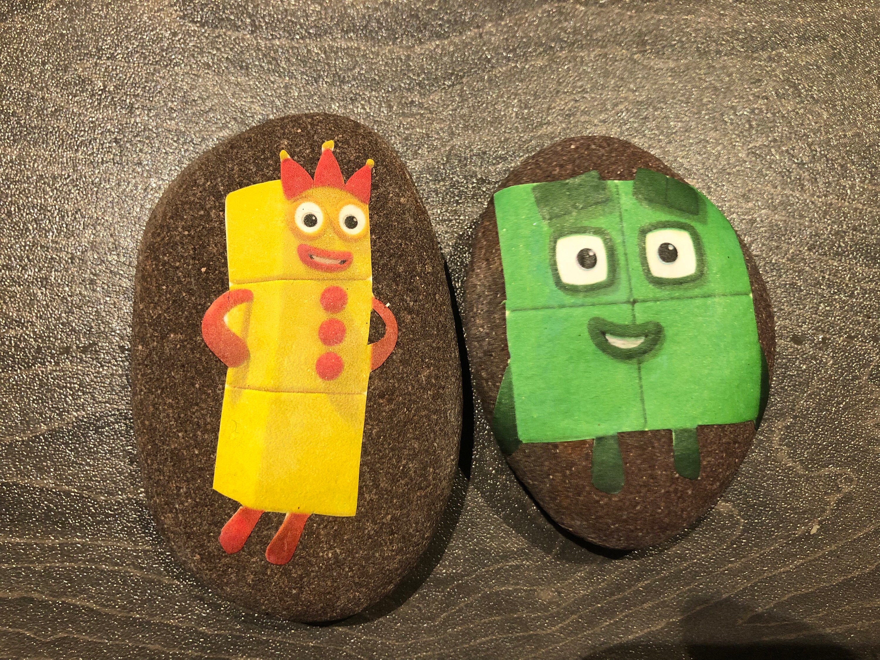 Numberblock Stones - Etsy