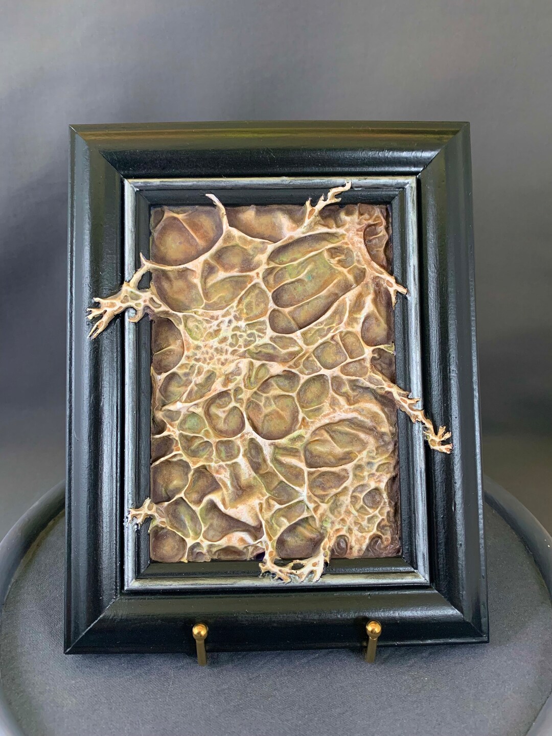 Malform 9- Dark Horror Resin Art, Wall Plaque, Hand Made, Original Art ...