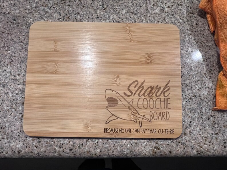 Shark Coochie Charcuterie Board - Etsy