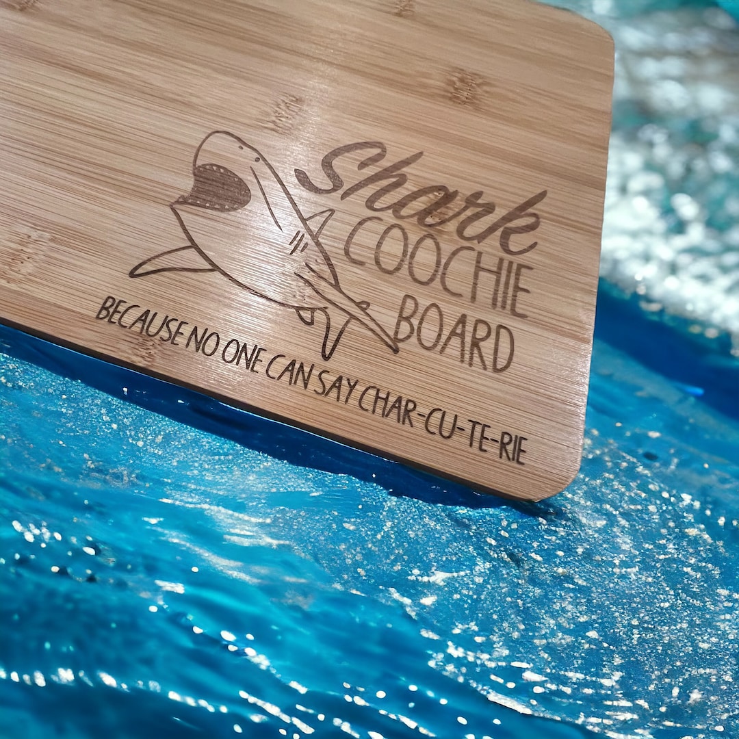 Shark Coochie Charcuterie Board - Etsy