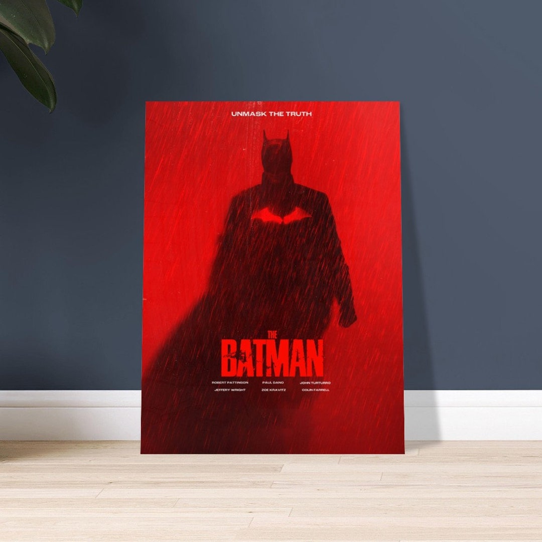 The Batman Poster Robert Pattinson the Ridler Wall Art - Etsy UK