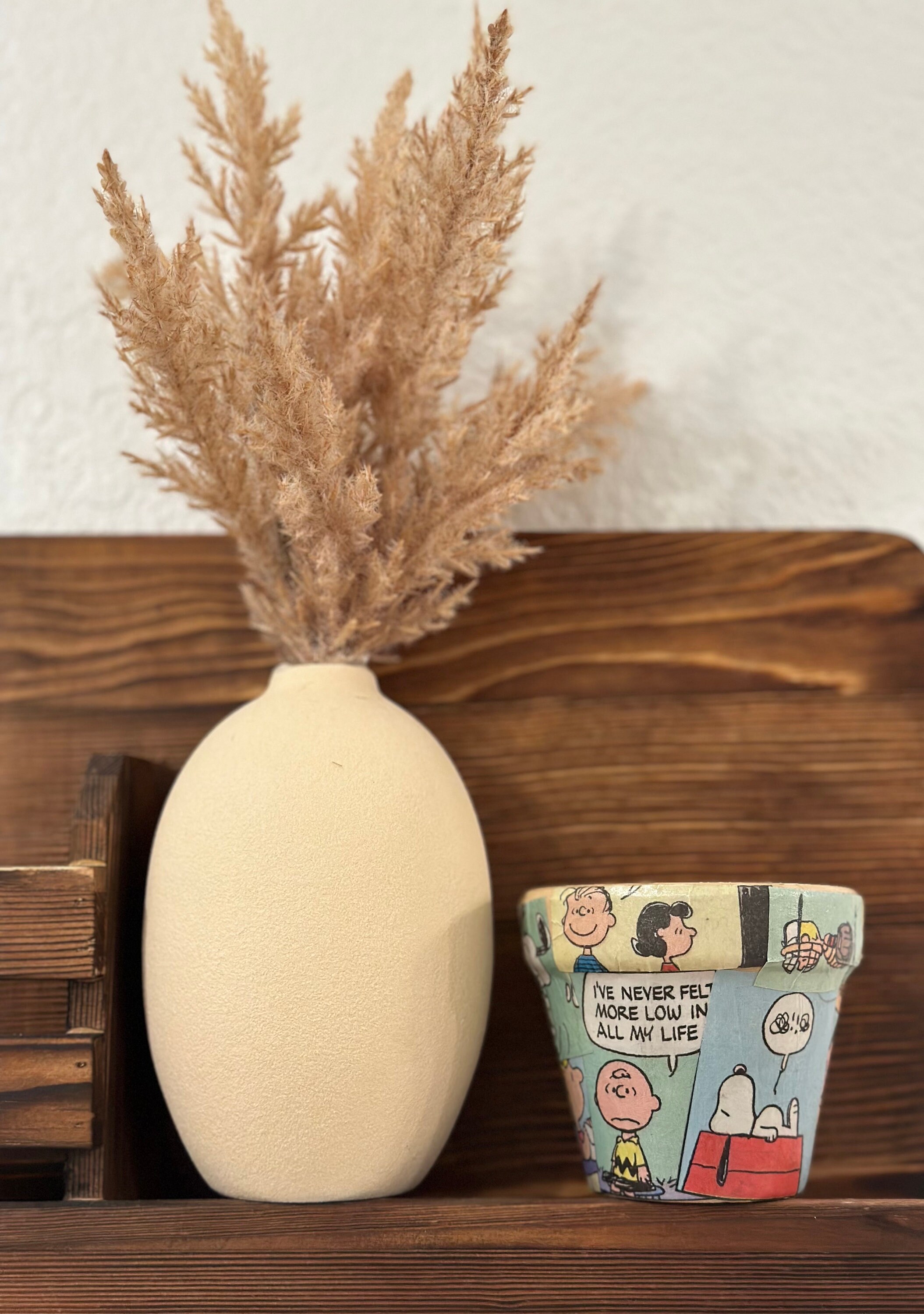 Snoopy Collage Comic Strip Pot - Etsy