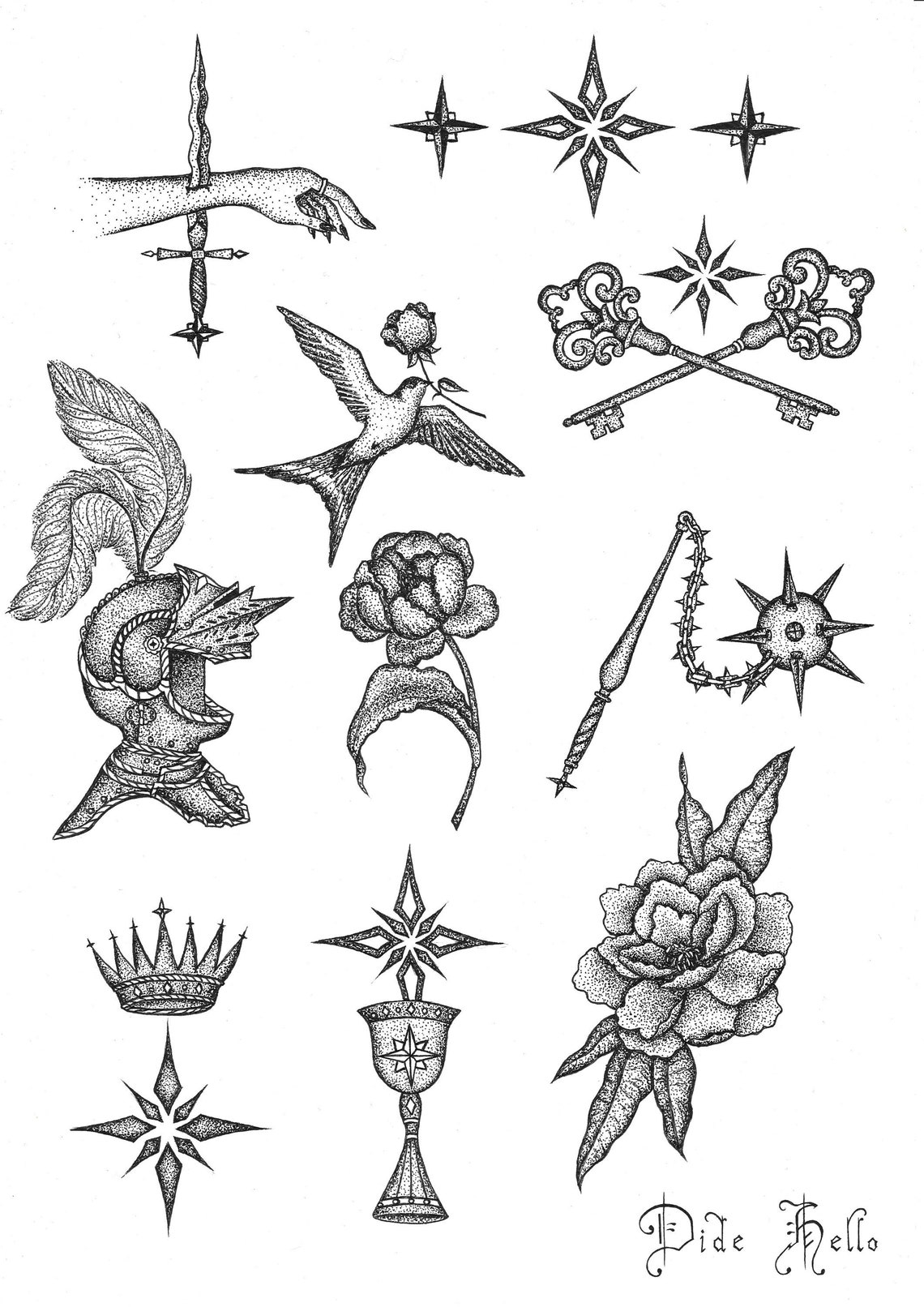 I Will Draw Your Custom Tattoo Design! - Etsy