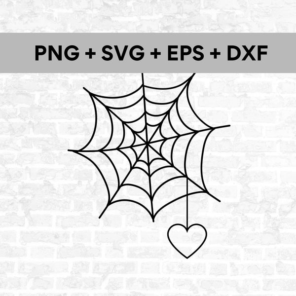 Heart Spider Web - Etsy