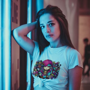 Cool Trap Girl Png, Urban Graphic Sublimation Design, Hip Hop Poster ...