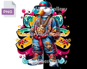 Duck Streetwear PNG - Etsy