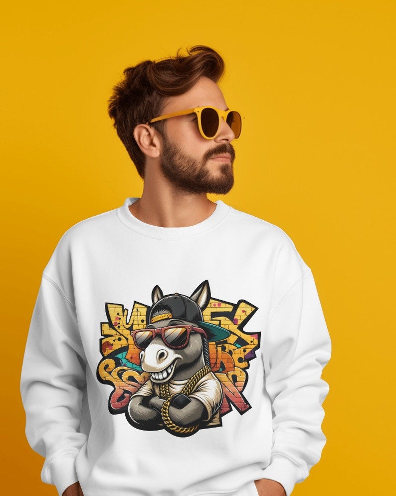 Gangster Donkey PNG, Urban Graffiti Clipart (300 DPI) - Etsy