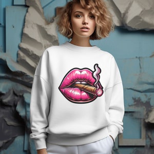 Weed Lips Png, Marijuana Sublimation Design, Lips Clipart, Digital Pink ...