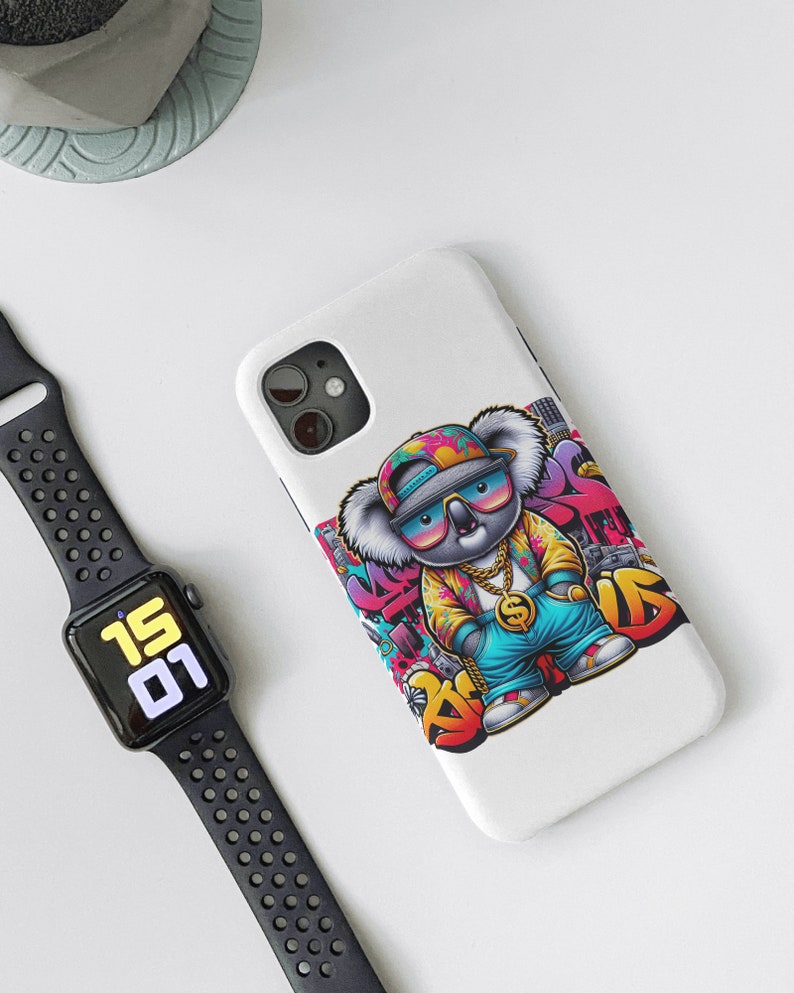 Gangster Koala PNG, Graffiti Streetwear Design (digital) - Etsy