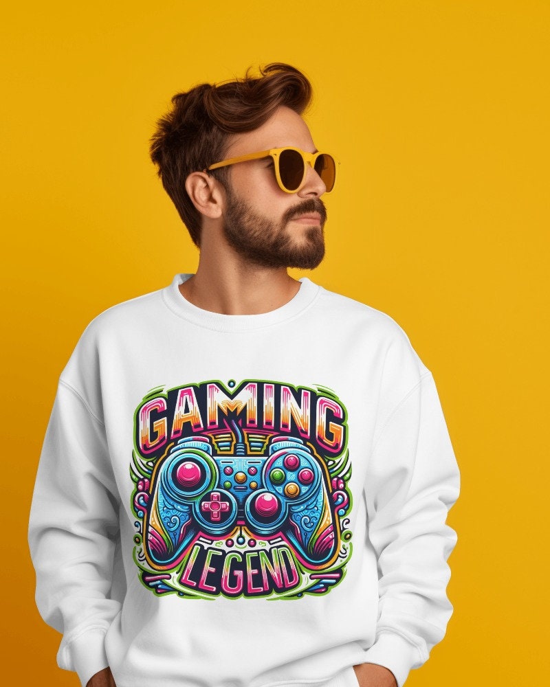 Gaming Legend Png, Urban Sublimation Design, Gamer T-shirt , Games ...