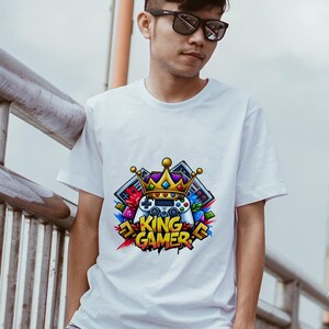 King Gamer PNG Design, Gamer Crown Clipart, Graffiti Gaming Clipart ...