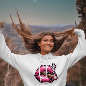 Weed Lips Png, Marijuana Sublimation Design, Lips Clipart, Digital Pink ...