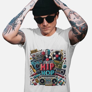 90's Old School Hip Hop Png, Streetwear Urban Sublimation Design, Hip ...