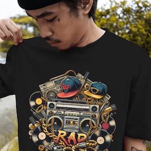 90's Rap PNG, Old School Music Clipart, Urban Sublimation Design ...