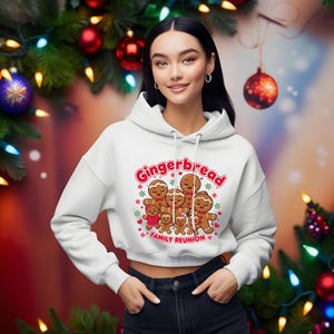 Gingerbread Family Reunion PNG, Cute Christmas Gingerbread Clipart ...