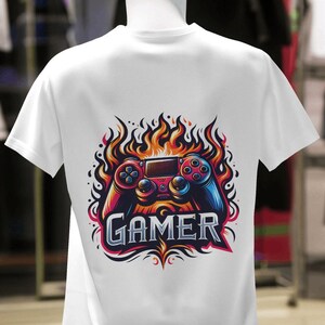 Burning Gaming Controller Png, Urban Sublimation Design, Printable Gift ...