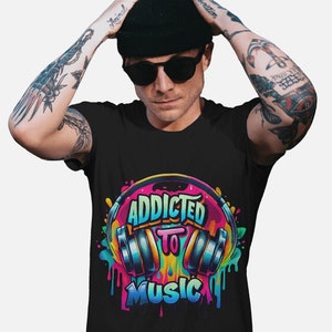 Addicted to Music Png, Graffiti Headphone Clipart, Urban Sublimation ...