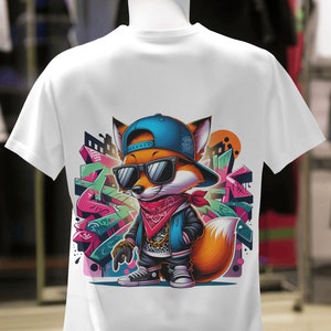 Streetwear Gangster Fox PNG, Urban Graffiti Clipart (digital) - Etsy