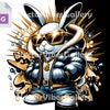 Streetwear Gangster Fox Png, Urban Sublimation Design, Colorful ...