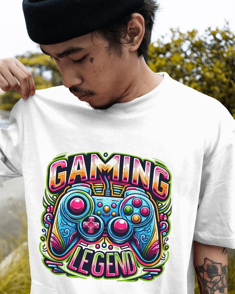 Gaming Legend Png, Urban Sublimation Design, Gamer T-shirt , Games ...