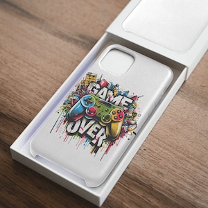 Game Over Png, Graffiti Gaming Controller Sublimation Design, Urban ...