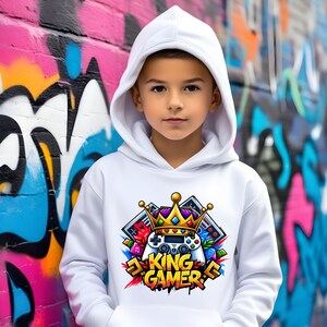 King Gamer PNG Design, Gamer Crown Clipart, Graffiti Gaming Clipart ...