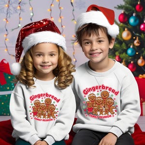 Gingerbread Family Reunion PNG, Cute Christmas Gingerbread Clipart ...