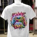 Neon Game Over Png, Urban Gaming Sublimation Design, Graffiti Clipart ...
