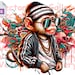 Gangster Monkey Png, Urban Sublimation Design, Graffiti Clipart ...