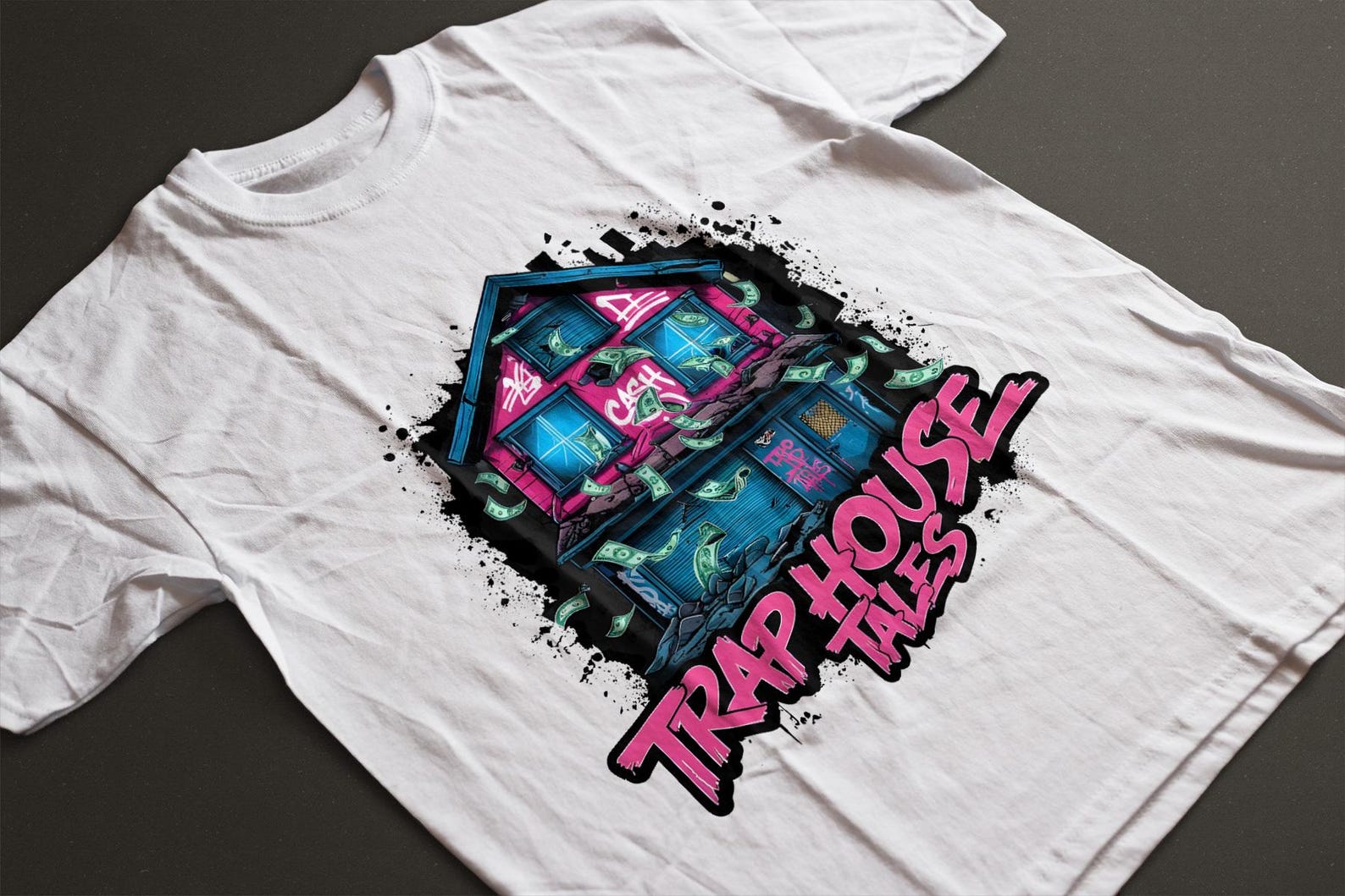 Trap House Tales PNG, Graffiti Rap Clipart, Urban Streetwear (digital ...