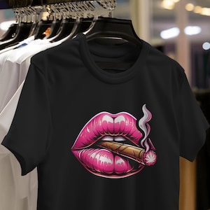 Weed Lips Png, Marijuana Sublimation Design, Lips Clipart, Digital Pink ...