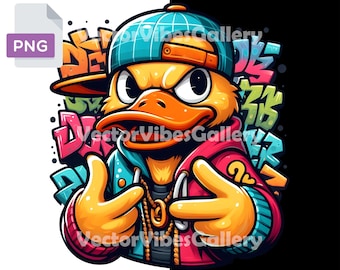 Duck Streetwear PNG - Etsy