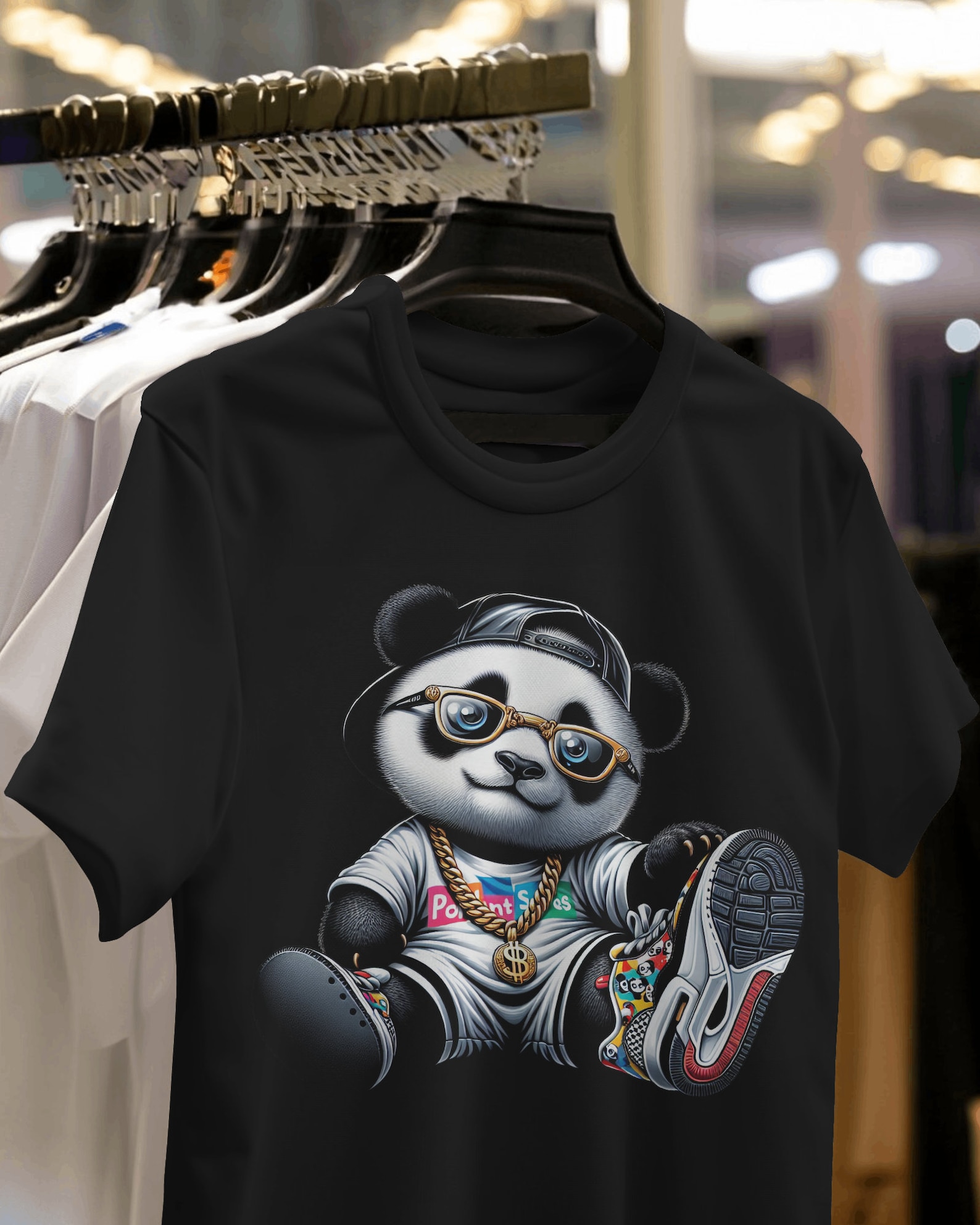 Urban Panda PNG, Streetwear Clipart, Hip Hop Gangster Design (digital ...