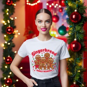 Gingerbread Family Reunion PNG, Cute Christmas Gingerbread Clipart ...