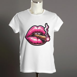 Weed Lips Png, Marijuana Sublimation Design, Lips Clipart, Digital Pink ...