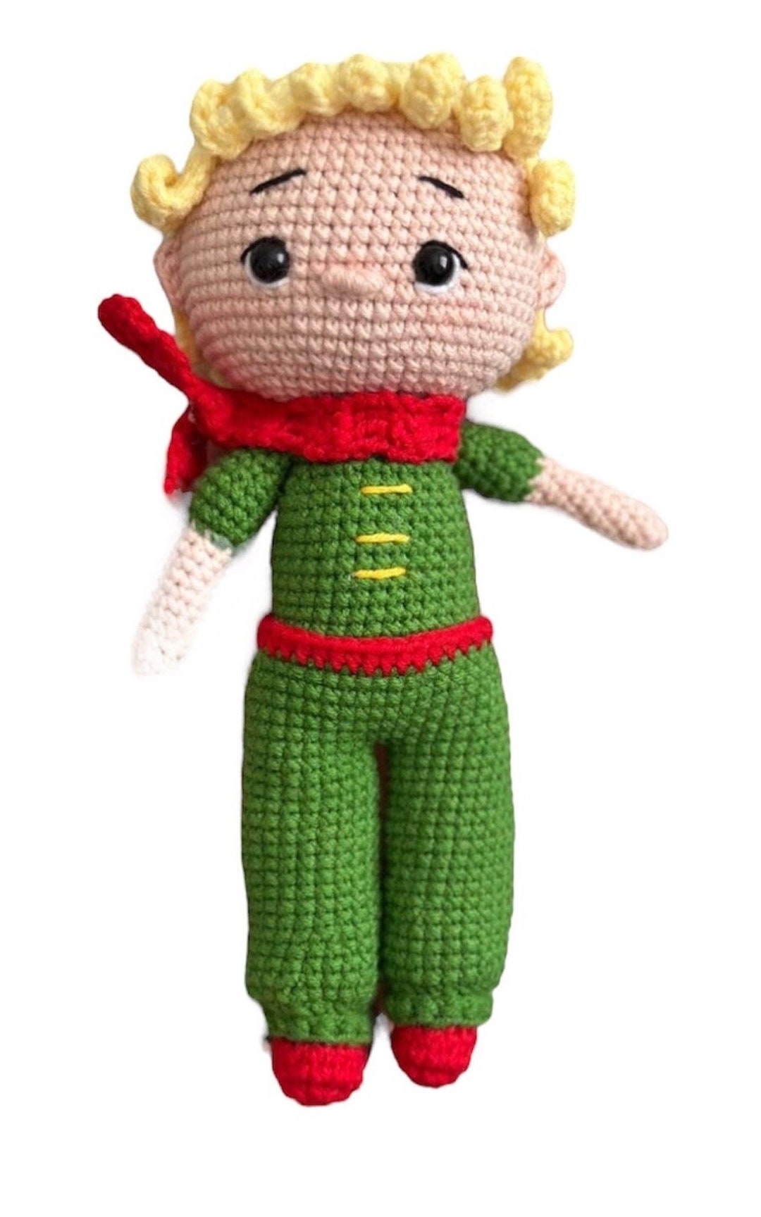 Amigurumi Crochet Little Prince Toy Handcraft Amigurumi - Etsy