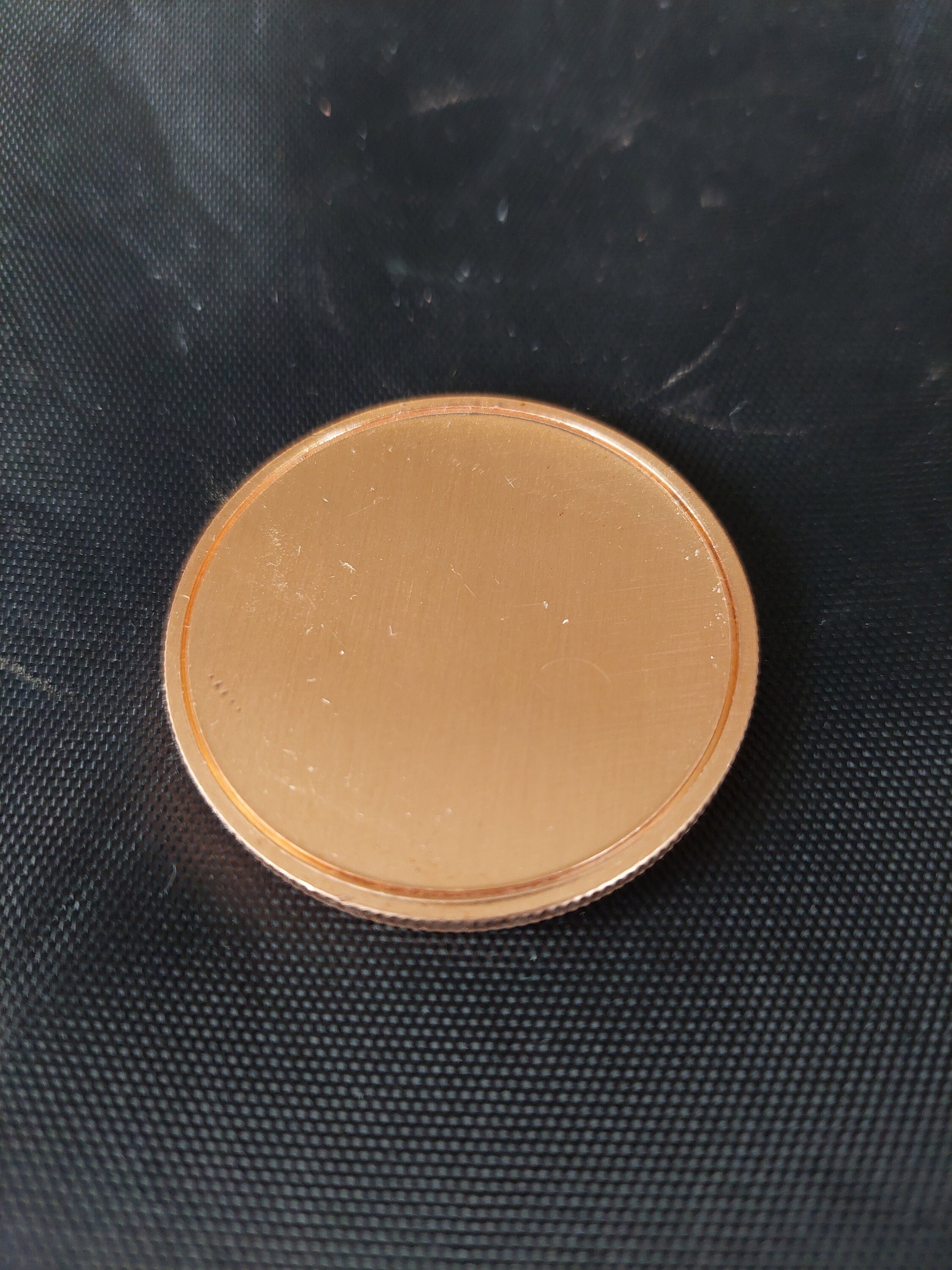 Copper Coin Blanks / Reed Edge / Brushed Finish / Grooved - Etsy