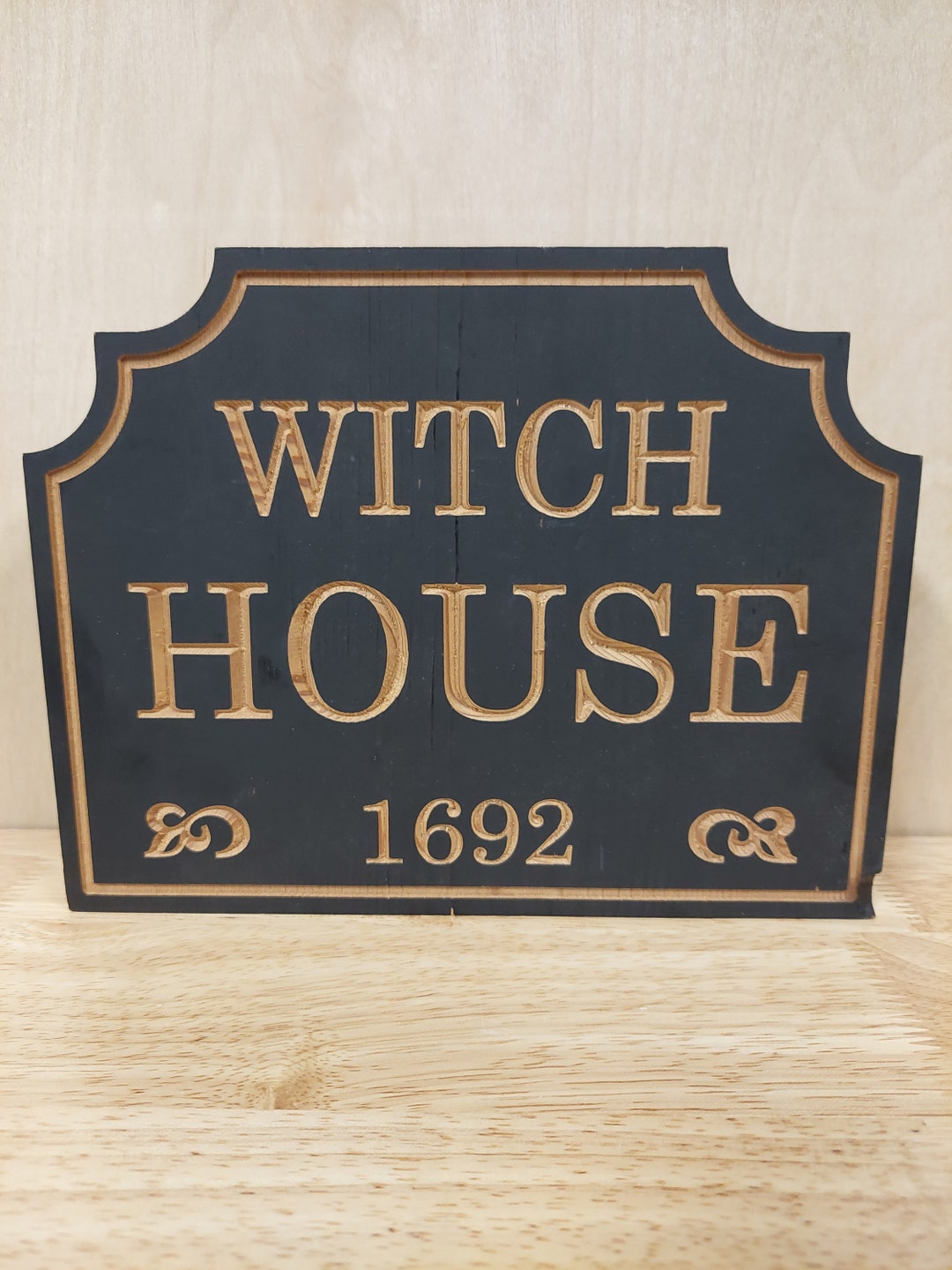 Witch House Sign / DIGITAL DOWNLOAD / 1692 Salem / Pumpkin Lanterns ...