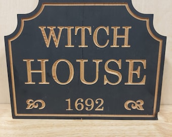 Witch House Rules Sign / DIGITAL DOWNLOAD / 1692 Salem / Witch Rules ...