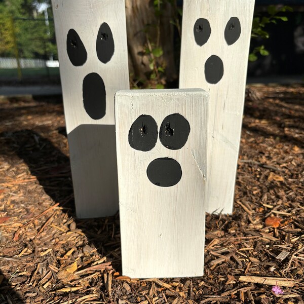 Wooden Ghost - Etsy