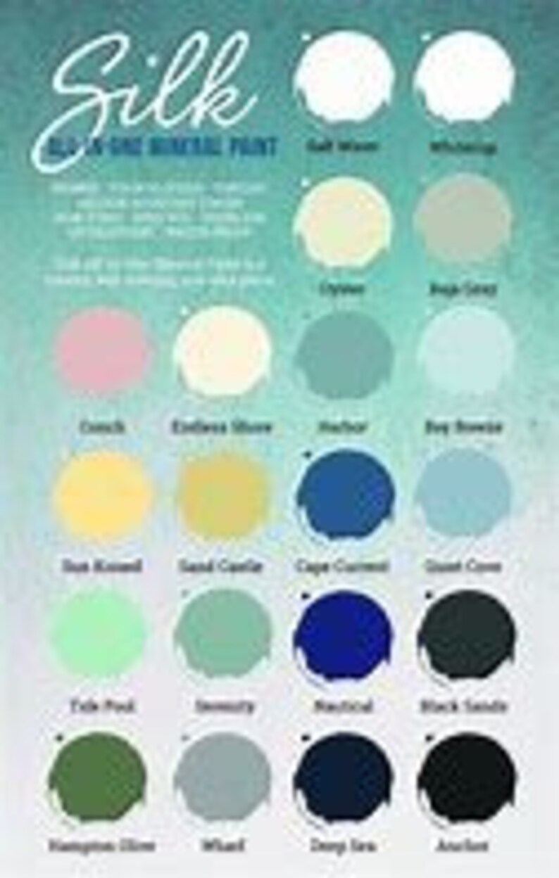 Dixie Belle Silk All-in-one Mineral Paint - Etsy